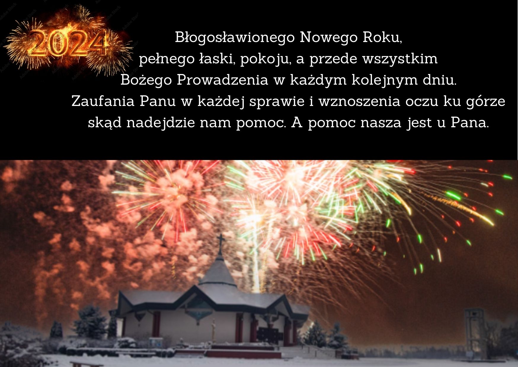 Nowy Rok 2024 – Sanktuarium Św. Ojca Pio